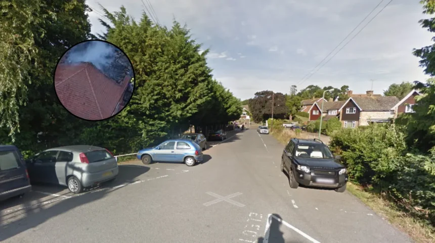 Kent House Fire Kills Child